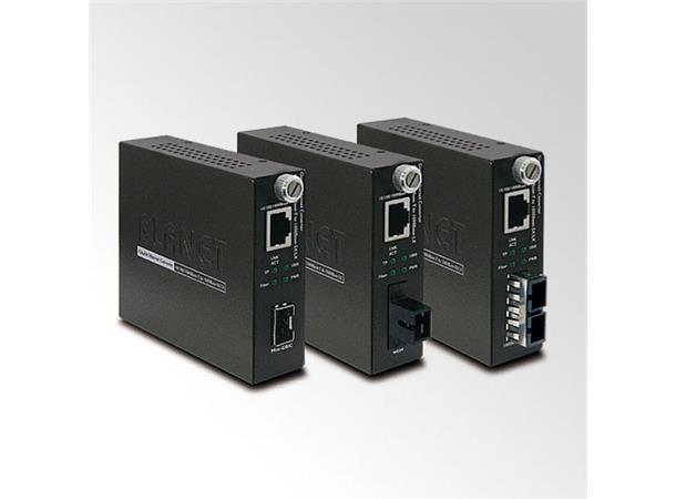 Planet Media Converter 10/100/1000 - SFP Web Smart1000B-Sx/Lx SFP ...
