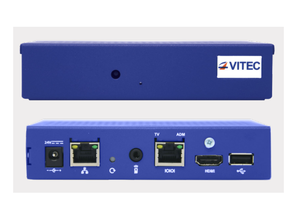 IPTV Set-top boks VITEC m9505 4K DS Digital Signage, 1-49 stk - Alcadon AS