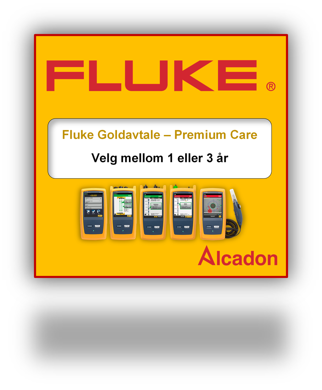 Fluke Guldavtal DSX-5000 3-år - Alcadon AS