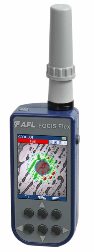 AFL Fiber mikroskop FOCIS Flex 2 adaptere SC/UPC & APC - Alcadon AS