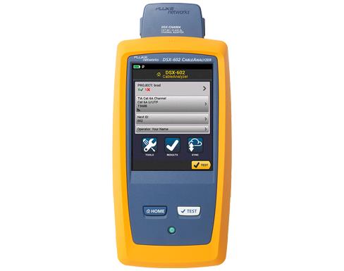 Fluke DSX-602 PRO kabelanalysator 500MH Main+Remote CableAnalyze V2 ...